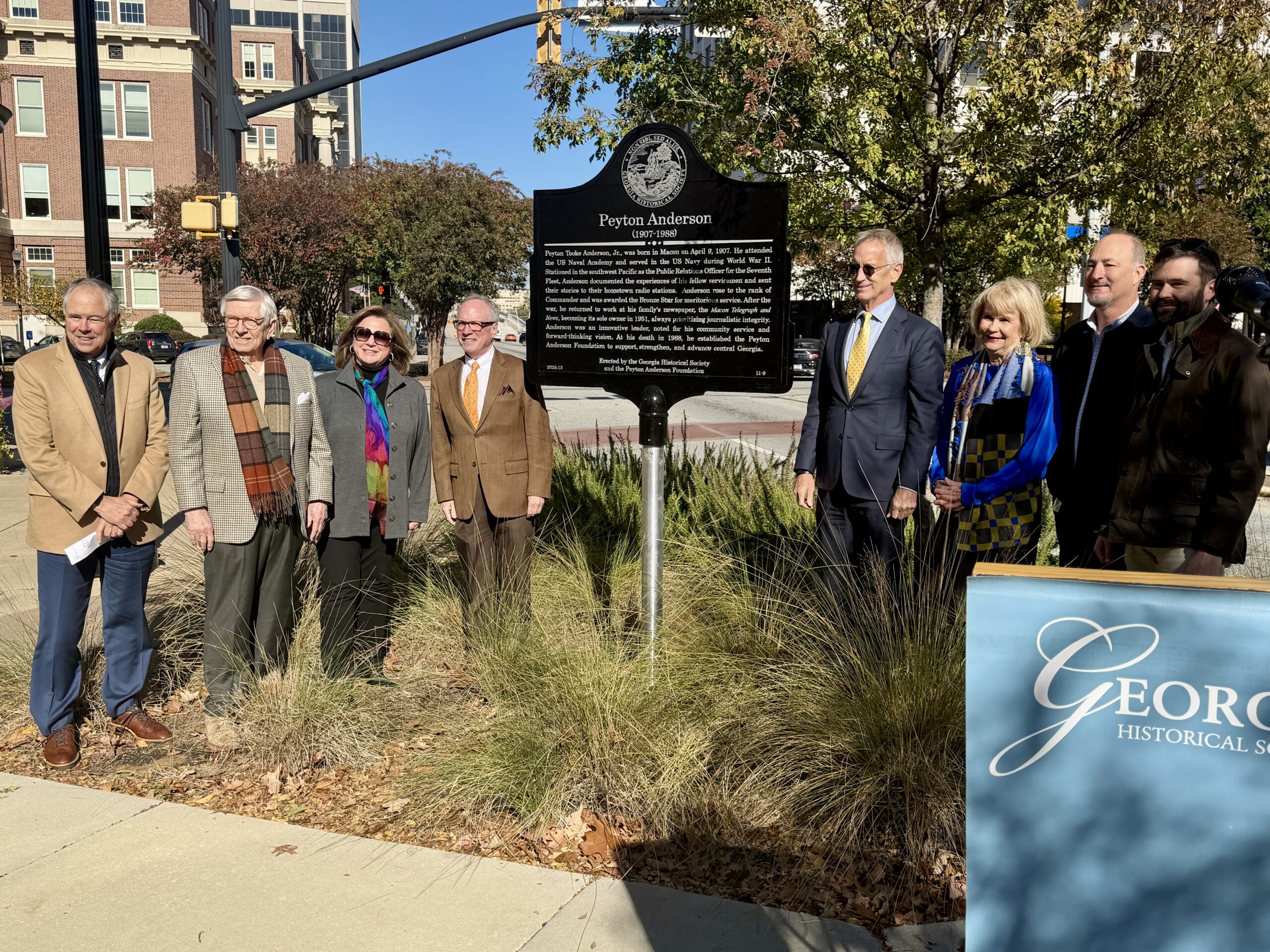 El legado de Peyton Anderson en Macon: Dedican marcador histórico
