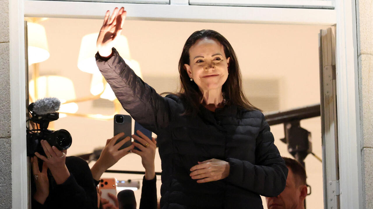 María Corina Machado llega a Oslo tras un viaje clandestino y ofrece ...